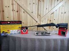 Gamo Scoped Varmint Stalker .177 Air Rifle/Moving Target System/Bullet ...