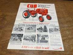 (3) IH Farmall Cub Tractor Sales Literature - Aumann Auctions, Inc.