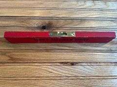 (2) Wooden Levels - Aumann Auctions, Inc.