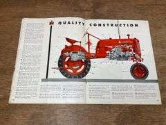 (3) IH Farmall Cub Tractor Sales Literature - Aumann Auctions, Inc.