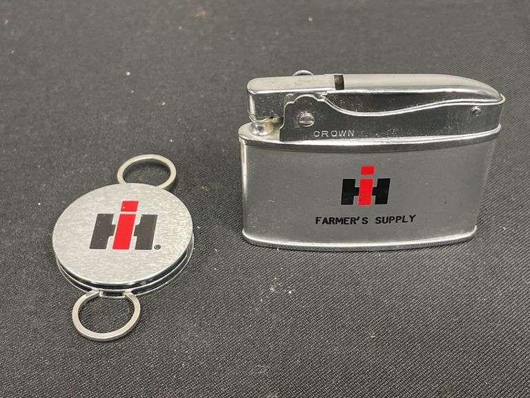 (2) IH Lighter + Key Chain NIB - Aumann Auctions, Inc.