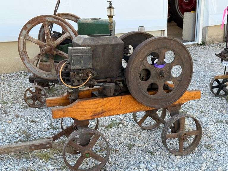 2 HP Stover Hit-and-Miss Engine - Aumann Auctions, Inc.