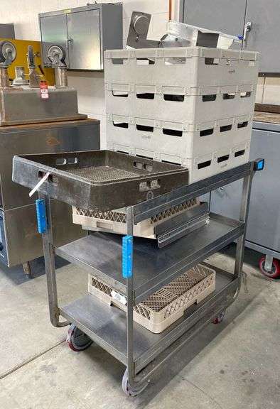 Lakeside Stainless Steel Commercial Cart & Dishwasher Racks - Beckort ...