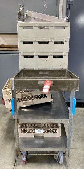 Lakeside Stainless Steel Commercial Cart & Dishwasher Racks - Beckort ...