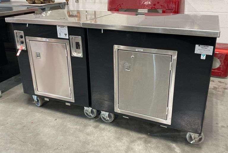 Colorpoint Commercial Portable Work Counters - Beckort Auctions, LLC