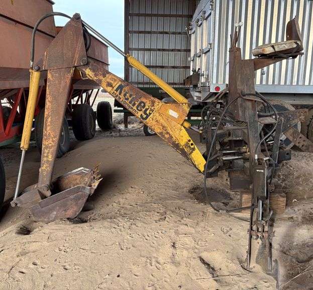 Kelly Model 40 3-pt Backhoe - Beckort Auctions, LLC