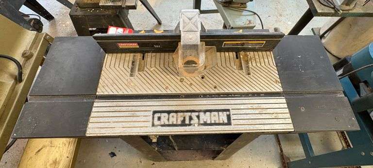 Craftsman Router & Table - Beckort Auctions, LLC