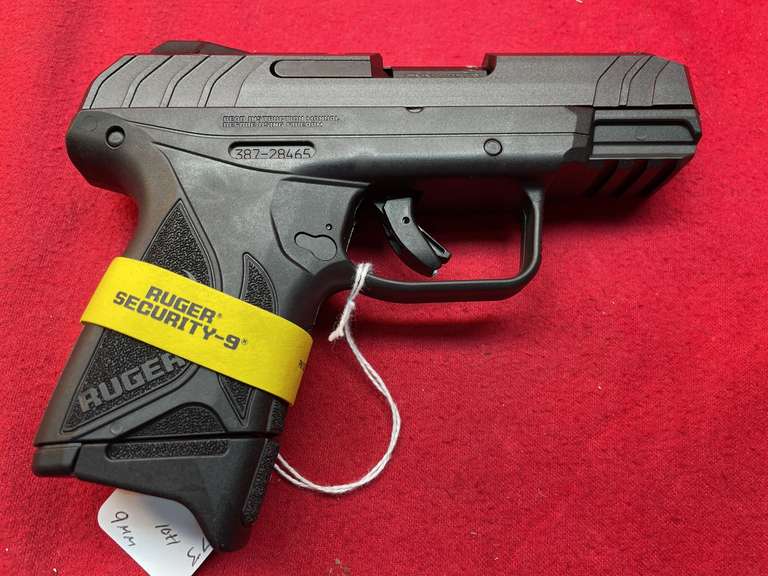 RUGER 9 MM SECURITY 9 387-28465 PISTOL - L.W. Benton Company, Inc.