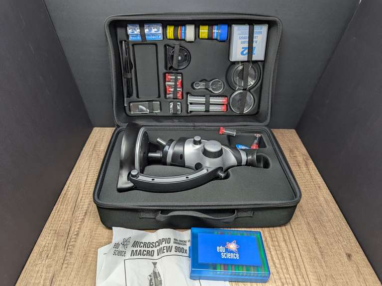 EDU SCIENCE MICROSCOPE KIT WITH CASE - L.W. Benton Company, Inc.