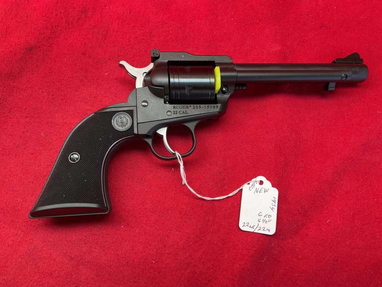 RUGER 22/22MAG SUPER WRANGLER 209-15989 REVOLVER - L.W. Benton Company ...