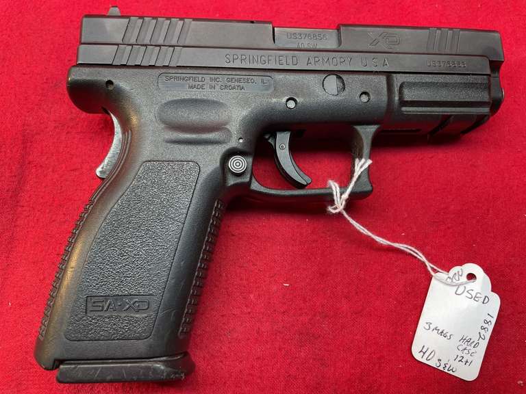 SPRINGFIELD 40 S&W XD-40 US376856 PISTOL - L.W. Benton Company, Inc.