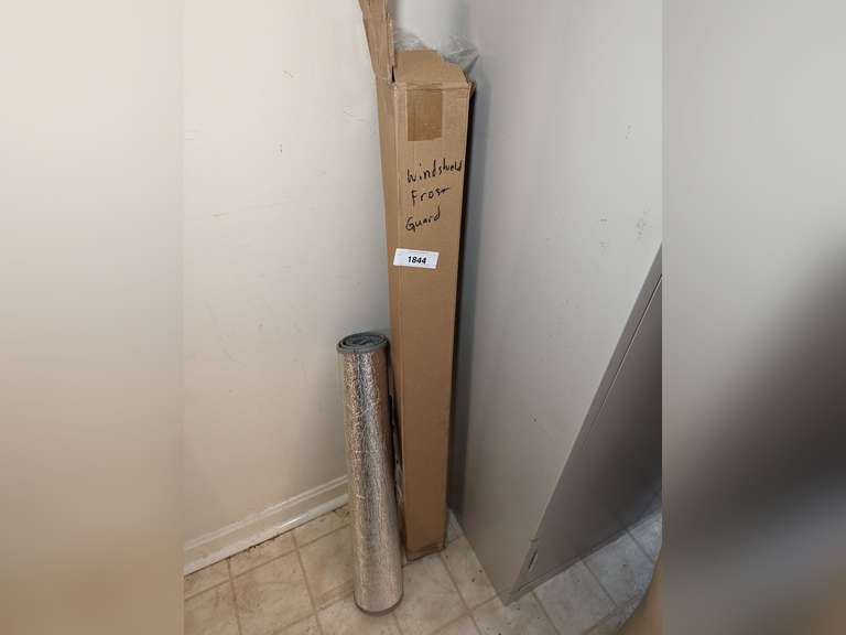 WINDSHIELD FROST GUARD IN ORIGINAL SHIPPING BOX AND WINDSHIELD ...