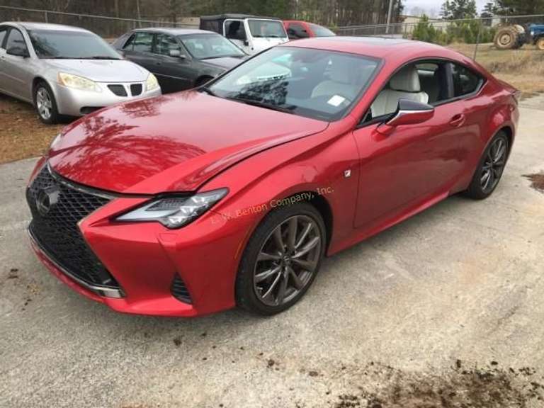 2021 Lexus RC 4 Door - L.W. Benton Company, Inc.