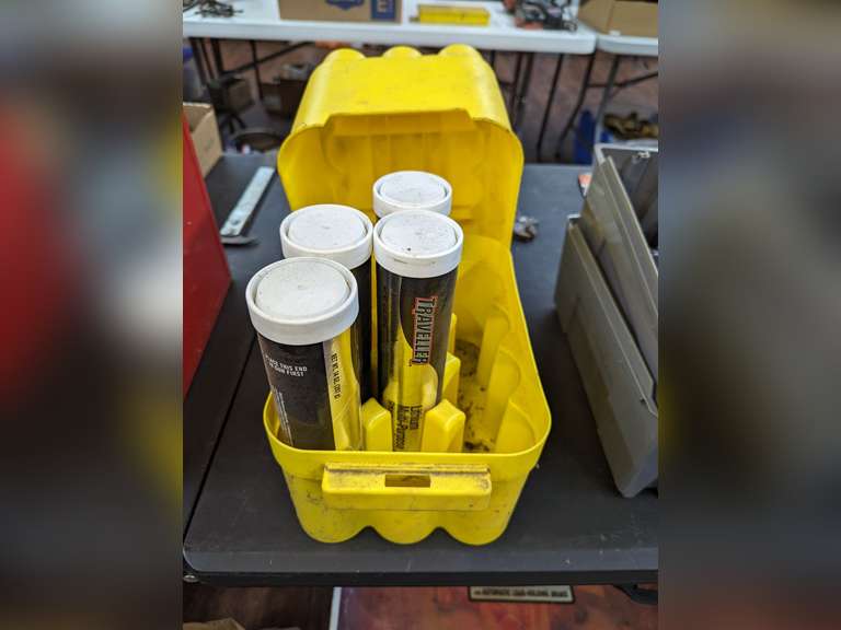 LEGACY 12 PACK CAULK AND GREASE TUBE CARRY CASE AND LITHIUM GREASE ...