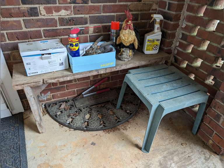 ALL ITEMS IN GARAGE CORNER MARKED OFF AS 2002 INCLUDING MOEN FIXTURE ...