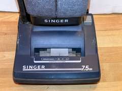 Mud… Singer 7.5 amp upright vacuum cleaner with accessories, powers up ...