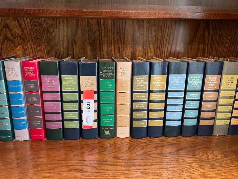 LR… ASSORTED VINTAGE READERS DIGEST CONDENSED BOOKS, SEE PICTURES FOR ...