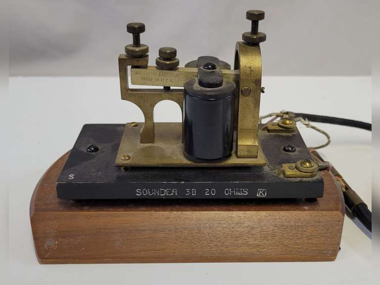 WESTERN ELECTRIC TELEGRAPH SOUNDER - L.W. Benton Company, Inc.