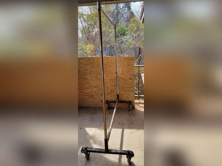 LARGE INDUSTRIAL ROLLING RACK - L.W. Benton Company, Inc.