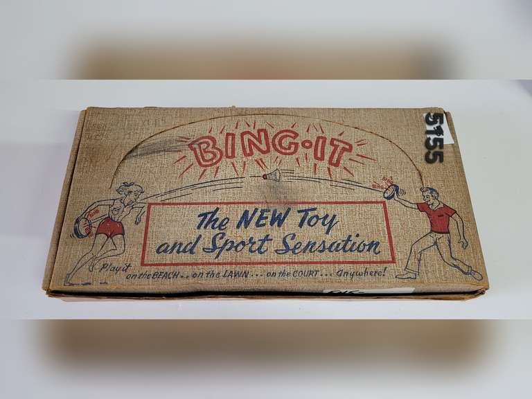 VINTAGE BING-IT GAME IN ORIGINAL BOX - L.W. Benton Company, Inc.