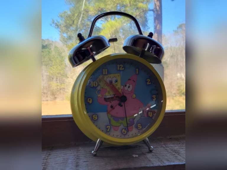2006 SPONGEBOB SQUAREPANTS ALARM CLOCK - L.W. Benton Company, Inc.