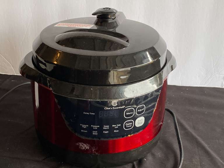 Cook essentials pressure cooker and warmer. Does power up - L.W. Benton ...
