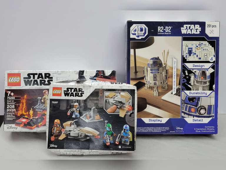 STAR WARS LEGO SETS & R2D2 MODEL KIT - L.W. Benton Company, Inc.