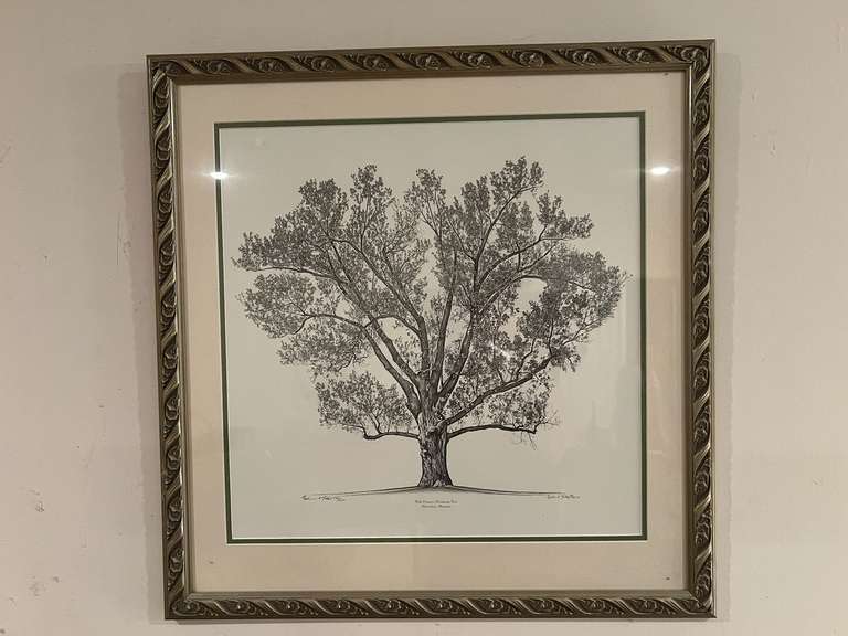 MAIN… Framed, matted, signed and numbered “Walt Disney’s Dreaming Tree ...