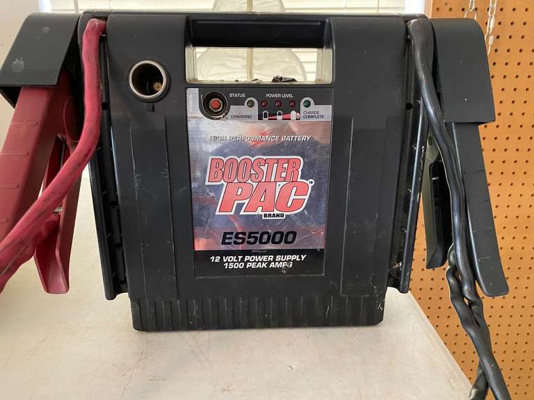 Booster pack ES 5000. Needs 12 V charger. Currently does have a small ...