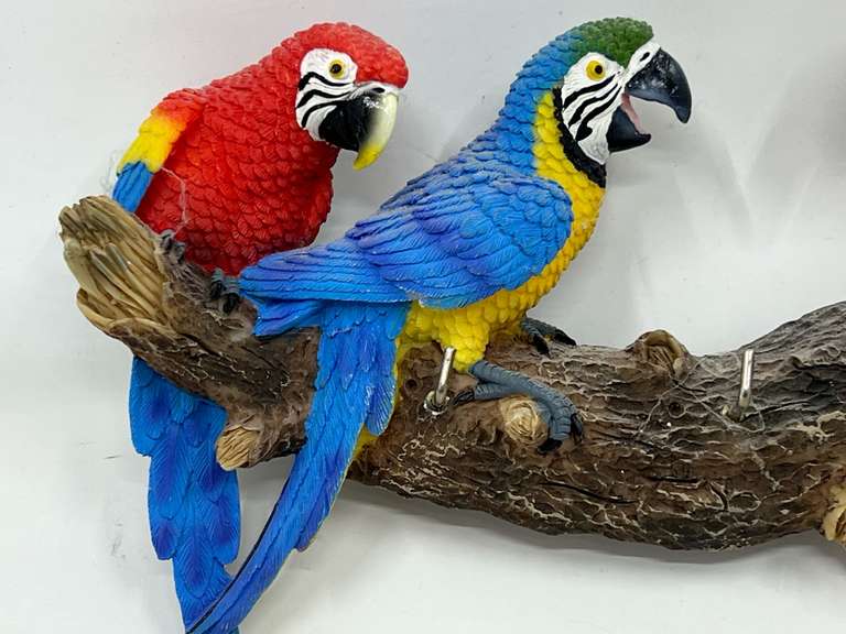 MAIN… Exotic bird key hanger, see pictures for details. - L.W. Benton ...