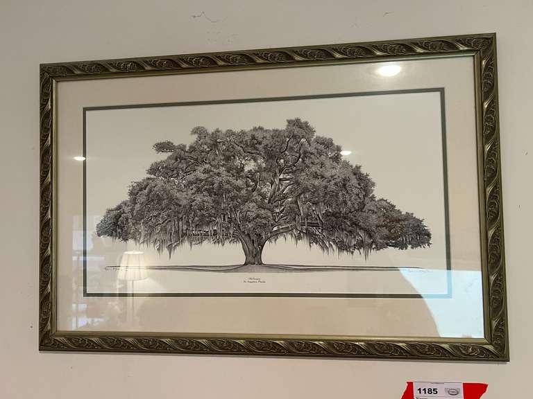 MAIN… Framed, matted, signed and numbered print by Stephen Malkoff ...