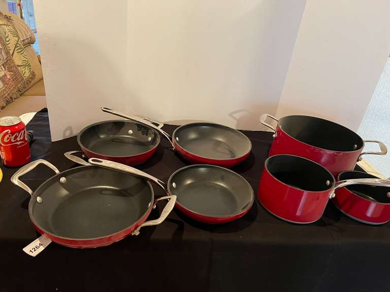 Sunroom… Technique cookware, includes fry pans, sauce pots, and Dutch ...
