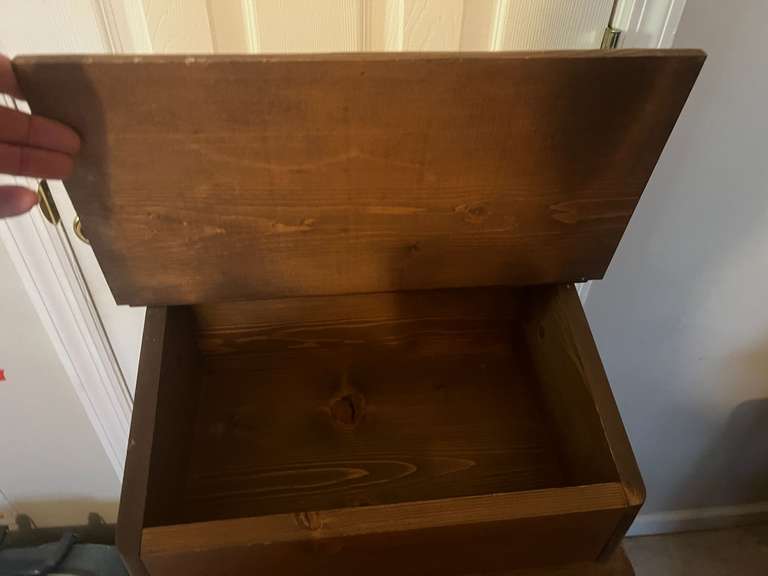 BR1… Custom storage box with slanted top, see pictures for details. - L ...