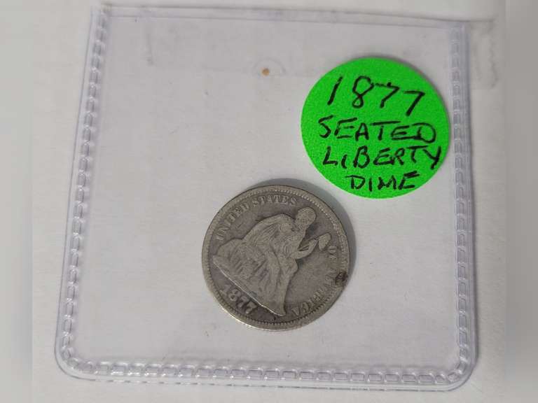 1877 SEATED LIBERTY DIME - L.W. Benton Company, Inc.