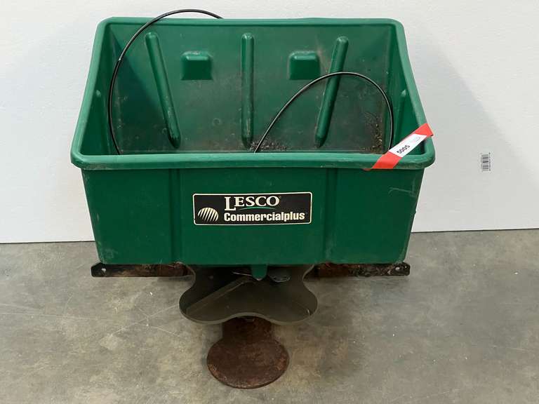 Lesco commercialplus spreader, see pictures for details. - L.W. Benton ...