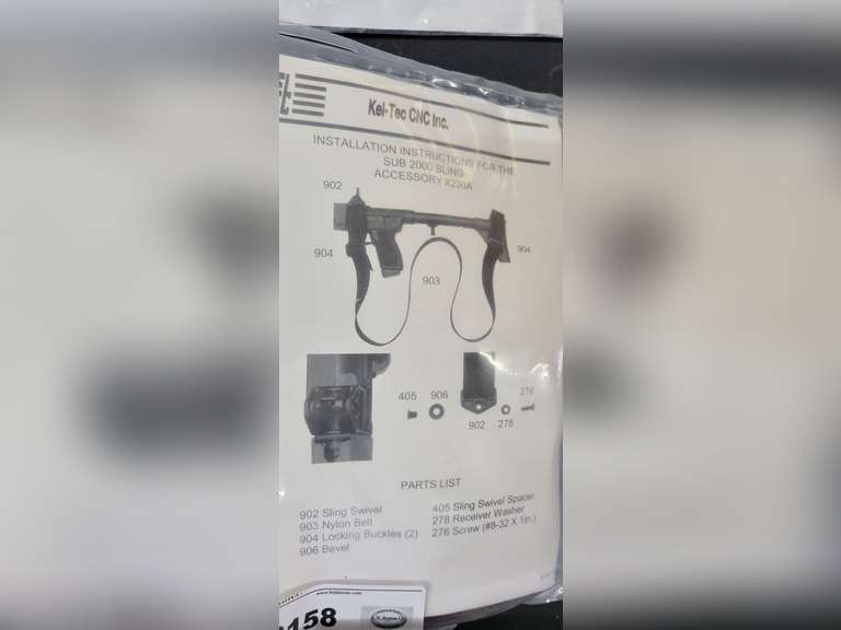 KEL-TEC SUB 2000 SLING - L.W. Benton Company, Inc.
