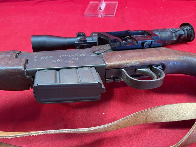 FRENCH STATE ARSENAL 7.62 (308) MAS 1949-56 G91078 RIFLE WITH GRENADE ...