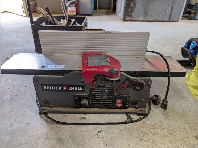 PORTER-CABLE BENCHTOP JOINTER - SHOP - L.W. Benton Company, Inc.