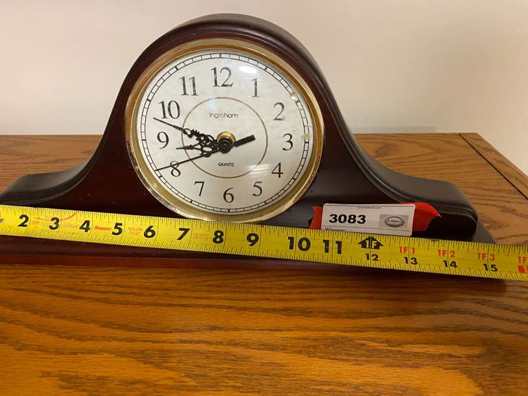 APT… Ingram quartz battery operated mantle clock, see pictures or ...