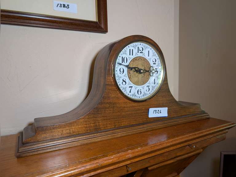 REPRODUCTION ANTIQUE MANTLE CLOCK - DEN - L.W. Benton Company, Inc.