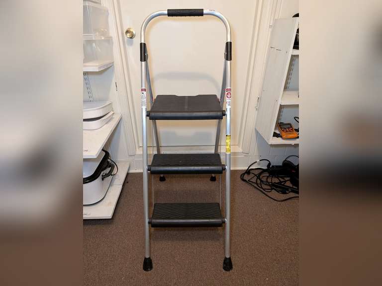 WERNER FOLDING STEP LADDER - STORAGE - L.W. Benton Company, Inc.