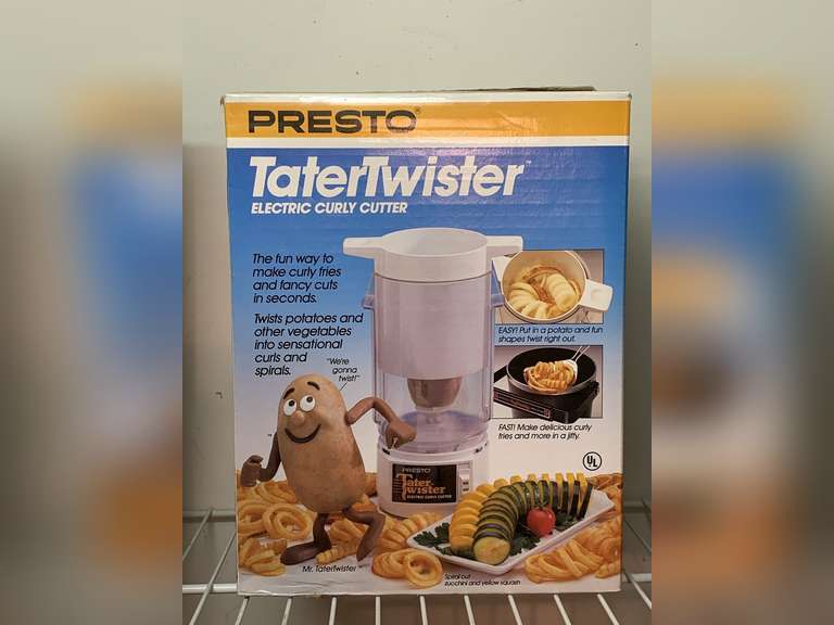 NEW PRESTO TATER TWISTER ELECTRIC CURLY CUTTER - LAUNDRY ROOM - L.W ...