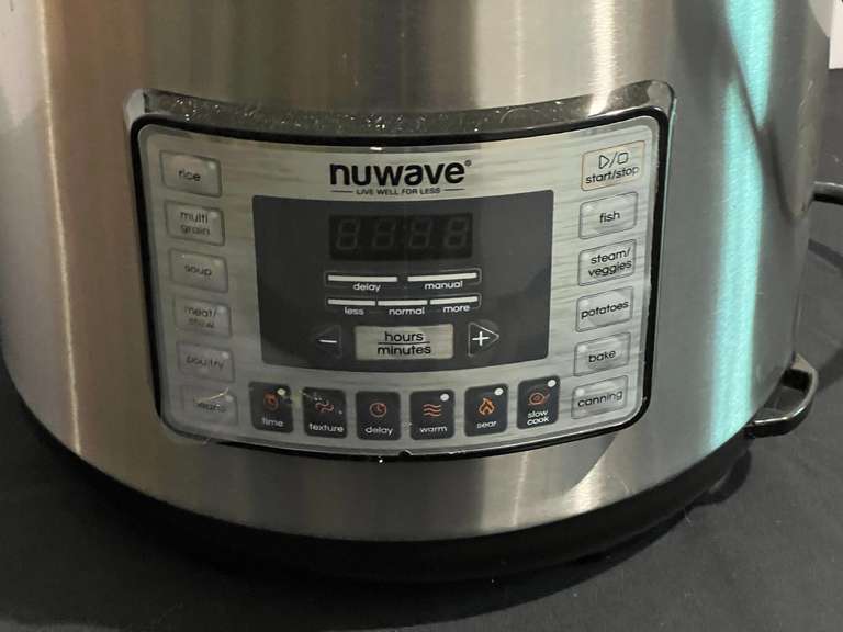 KIT…Nuwave electric pressure cooker, powers up, see pictures for ...