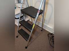 WERNER FOLDING STEP LADDER - STORAGE - L.W. Benton Company, Inc.