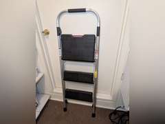 WERNER FOLDING STEP LADDER - STORAGE - L.W. Benton Company, Inc.