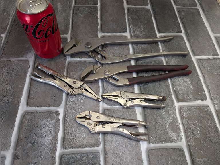 LARGE CHANNEL LOCKS AND VISE GRIPS, - MRSHOP - L.W. Benton Company, Inc.