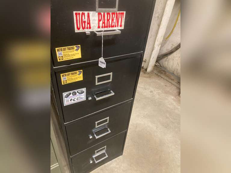 BLACK, LEGAL SIZE, 4 DRAWER, FILE CABINET - PARTS - L.W. Benton Company ...