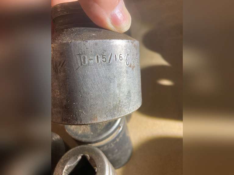 SET 1: 3/4" DRIVE SOCKETS (19) SOCKETS 3/4"-1-15/16" - PARTS - L.W ...