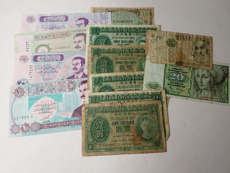 VARIOUS FOREIGN BANK NOTES - L.W. Benton Company, Inc.