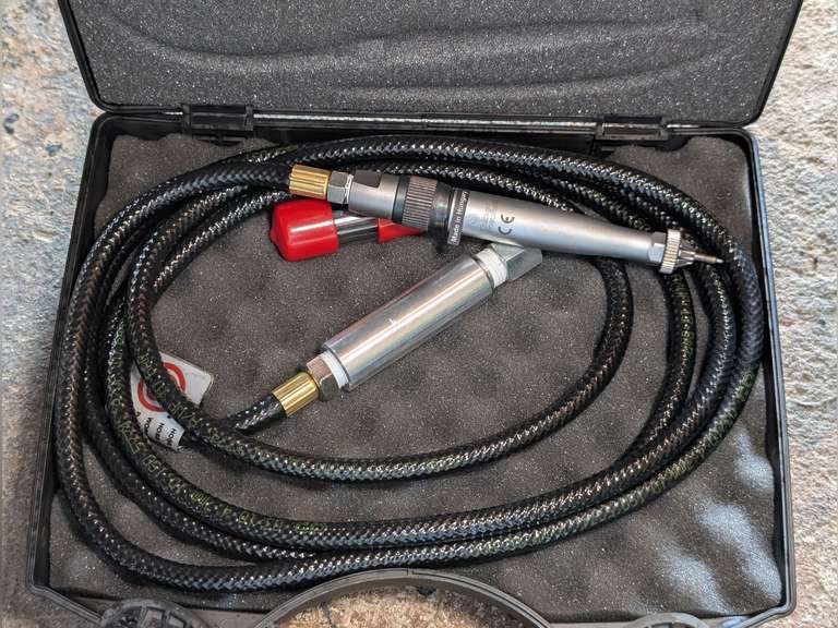 CHICAGO PNEUMATIC AIR SCRIBE KIT WITH CASE - MRSHOP - L.W. Benton ...